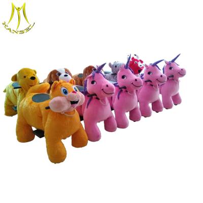 China Hansel  electric motorcycle animals for kids animales mountables for sale