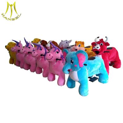 China Hansel  popular animal bike for mall unicorn walking animal toy animal scooter in mal for sale