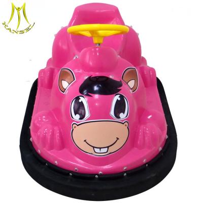 China Hansel wholesale amusement plastic battery operated bumper car for sale