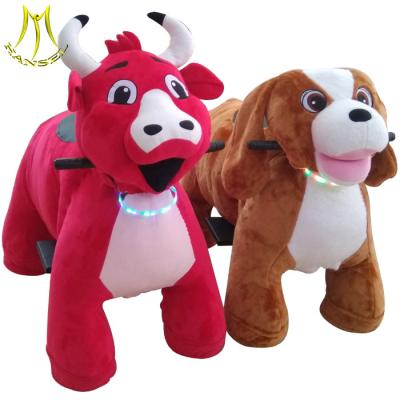 China Hansel amusement park equipment kids electric ride on animals toys for sale