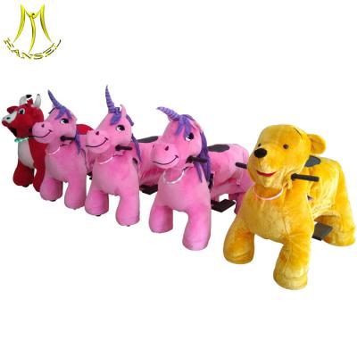 China Hansel cheap indoor safari zippy battery rides on animal toy car for kids for sale
