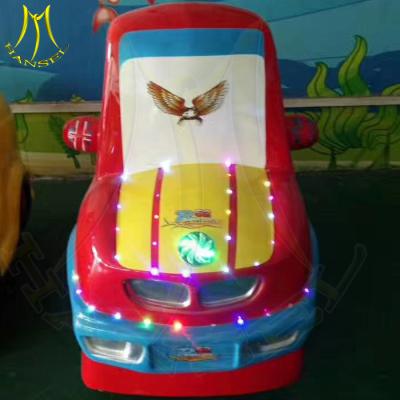 China Hansel fiberglass body indoor games kiddie ride on coin operated car for sale