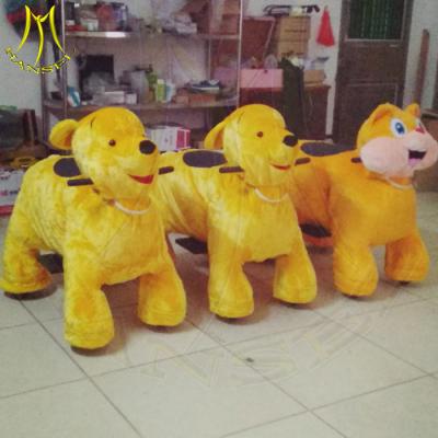 China Hansel high quality 4 wheels playground electric walking animal toy rides for sale