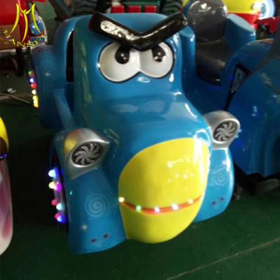 China Hansel fiberglass car body indoor  parground kids coin operated kiddie rides for sale
