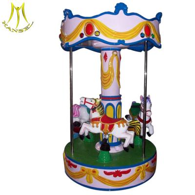 China Hansel  children's playgrounds commercial amusement rides kiddie carousel ride for sale