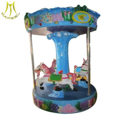 China Hansel wooden baby electric ride on horse toys carousel for sale for sale