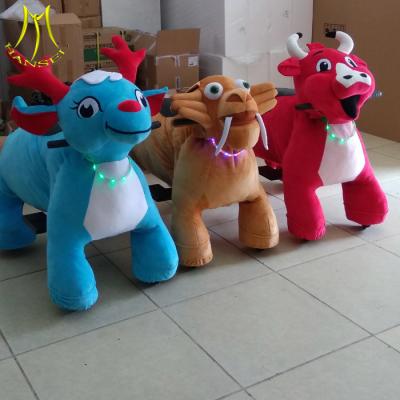 China Hansel  Hot-Selling children indoor playground battery operated animal stuffed rides for sale