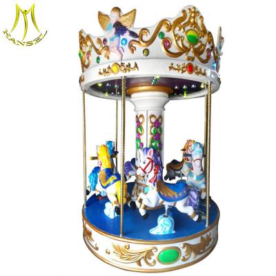 China Hansel  attractive amusement park carousel merry go round carousel rides for sale for sale