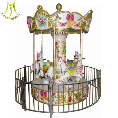 China Hansel Attractions children's games amusement park ride musical carousel for sale
