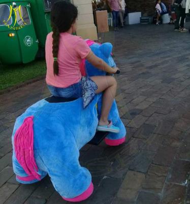 China Hansel amusement park outdoor cartoon animals plush toy carnival ride for sale