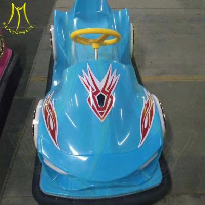 China Hansel hot selling indoor remote control amusement plastic bumper car for sale