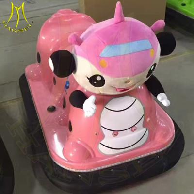 China Hansel remote control bumper car racing electronic game machine for sale