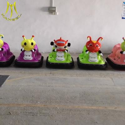 China Hansel  coin operated bumper cars sale happy car amusement park rides luna park kids car for sale