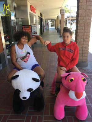 China Hansel  hot-selling animales mountables for luna park animal equipment ride with coin operated for sale