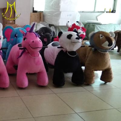 China Hansel battery animal electric toy car kids indoor rides electric mountable animals for mall for sale