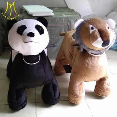 China Hansel Christmas children indoor playground battery operated animal stuffed rides for sale