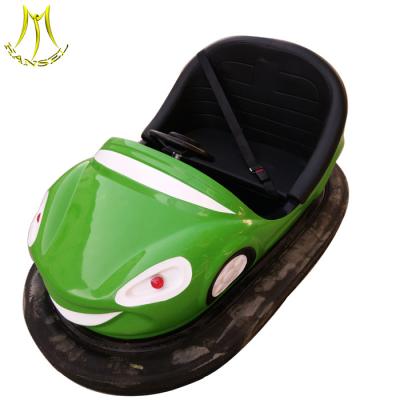 China Hansel remote control bumper car amusement rides fiberglass body bumper car for sale