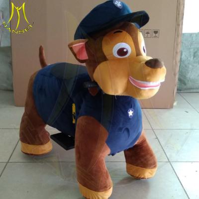 China Hansel entertainment playground stuffed animal electric rides for kids for sale