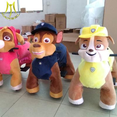 China Hansel factory animal paw patrol ride on motorized kids toy cars powered wheels kids playground for sale