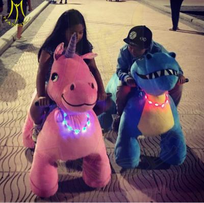 China Hansel commercial kids ride on pony toy for mall coin animal kiddy rides horse for sale