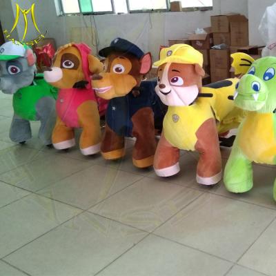 China Hansel amusement park games children ride on car stuffed ride on animal for sale