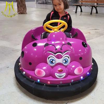 China Hansel  2018 children amusement rides plastic electric battery bumper car for sale