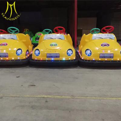 China Hansel  children coin operated bumper cars go karts for amusement park ride for sale