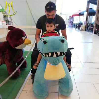 China Hansel amusement park electric kiddy stuffed walking animal rides for sale