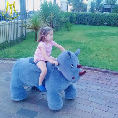 China Hansel  octopus stuffed adult animal kids electric ride for sale