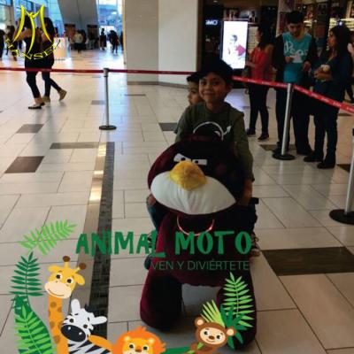 China Hansel amusement park electric battery operated animal stuffed rides for sale