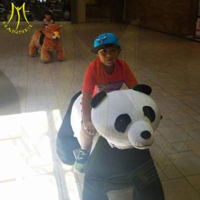 China Hansel walking kids indoor rides stuffed electric mountable animals for sale