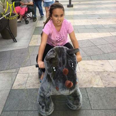 China Hansel amusement park games walking kids riding stuffed animals for sale