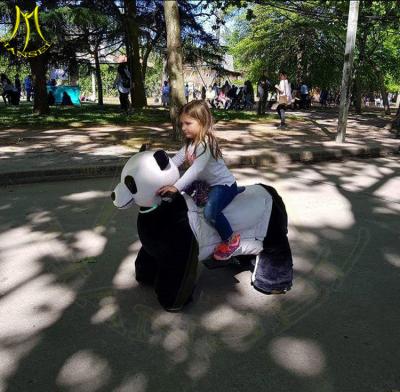 China Hansel amusement park games machine battery operated ride on plush animals for sale