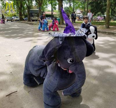 China Hansel amusement games coin operated battery car walking animals for park for sale