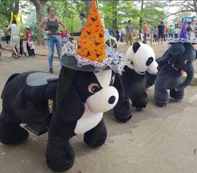 China Hansel amusement park game machine stuffed electric walking animal for sale