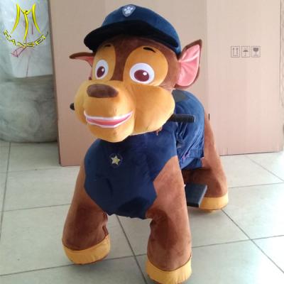 China Hansel 2019 outdoor and indoor plush rideable dinosaur toy moving paw patrol toys for kids for sale