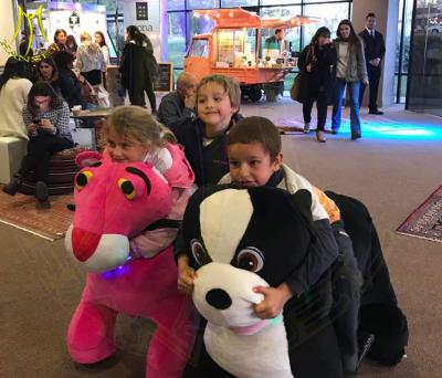 China Hansel entertainment indoor playground battery operated animal stuffed rides for sale
