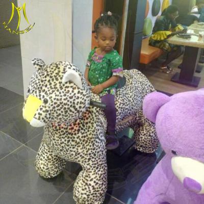 China Hansel hot selling battery powered indoor walking Zoo animals toy rides for sale