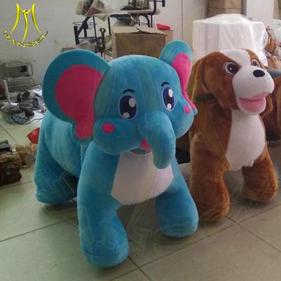 China Hansel children indoor playground battery operated animal stuffed rides for sale