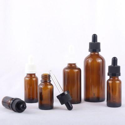 Cina 10ml 15ml 20ml 30ml 100ml Dropper Glass Essential Oil Bottle Frosted Matte in vendita