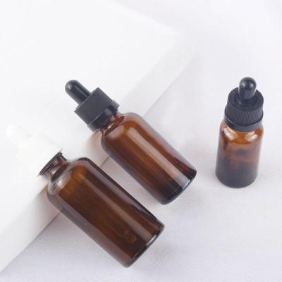 Cina 10ml 15ml 20ml 30ml 100ml Dropper Glass Essential Oil Bottle Frosted Matte in vendita