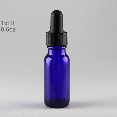 Cina Clear Dropper Glass Essential Oil Bottle Silk Screen Printing 15ml 20ml 100ml in vendita