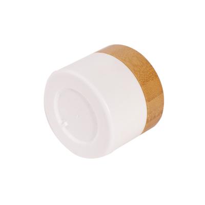 Cina Bamboo Wood Lid Cosmetic Face Cream Jar  5ml 15ml 30ml 50ml 100ml in vendita