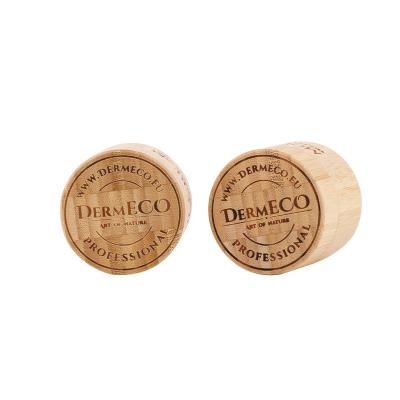 Cina 5g 10g 15g 20g 30g 50g 100g Wooden Bamboo Jar Packaging For Cream Cosmetic in vendita