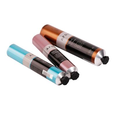 Cina Tubi pieghevoli crema del tubo della lozione vuota materiale di alluminio del pacchetto per imballaggio cosmetico in vendita