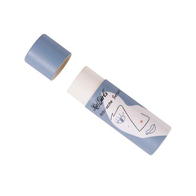 Cina Biodegradable Kraft Push Up Paper Tube Cylinder Cardboard Lip Balm Gloss Container in vendita