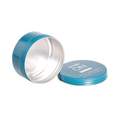 Cina Cosmetic packaging cream jar can aluminum cosmetic face cream lip balm matt aluminum jars in vendita