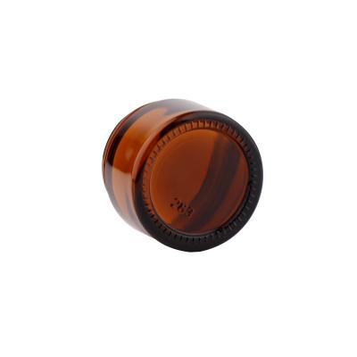 Cina Barattoli cosmetici di vetro di lusso del barattolo della crema dell'OEM 3ml 7ml Skincare con i coperchi di bambù in vendita