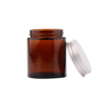 Cina La crema di 6OZ 8OZ 9OZ 12OZ ha glassato i barattoli di vetro cosmetici del cappuccio di legno in vendita