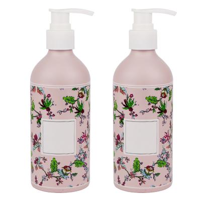 Cina Bottiglie cosmetiche amichevoli floreali della bottiglia 30ml 120ml 500ml Eco della pompa 16oz dello SGS in vendita